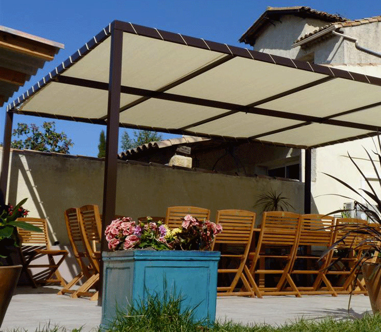 Toile d'Ombrage Pergola Rectangle 6 x 3 m